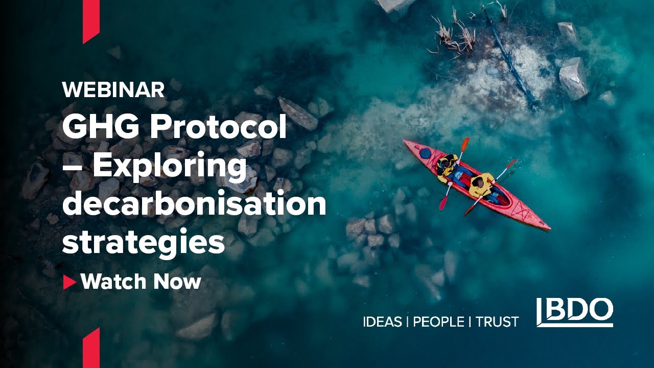 Webinar | GHG Protocol – Exploring decarbonisation strategies - YouTube