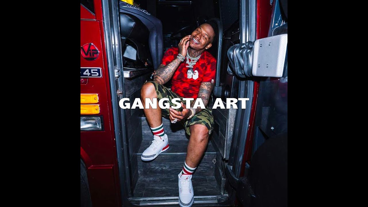Moneybagg Yo Type Beat - "Gangsta Art" - YouTube