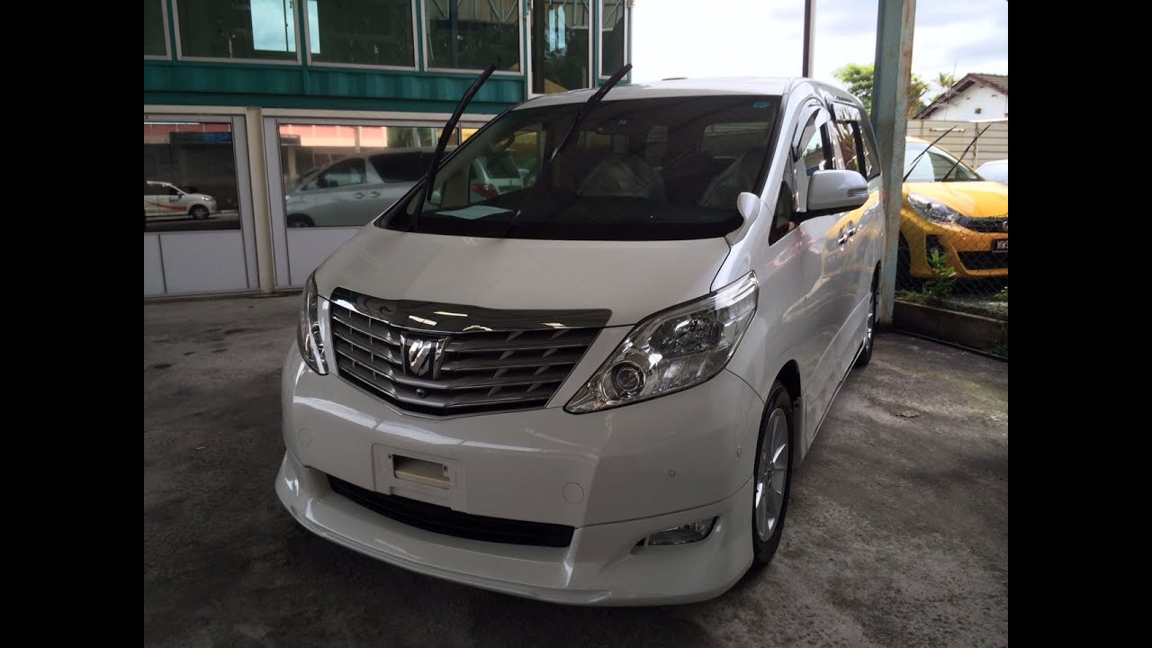2008 Toyota Alphard GGH20 Factory Fitted Sound System - YouTube