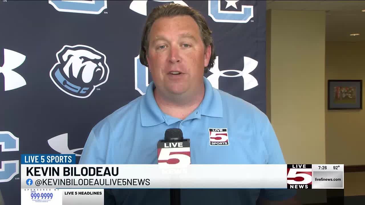 VIDEO: The Citadel's Russell Triplett introduced as new head baseball ...