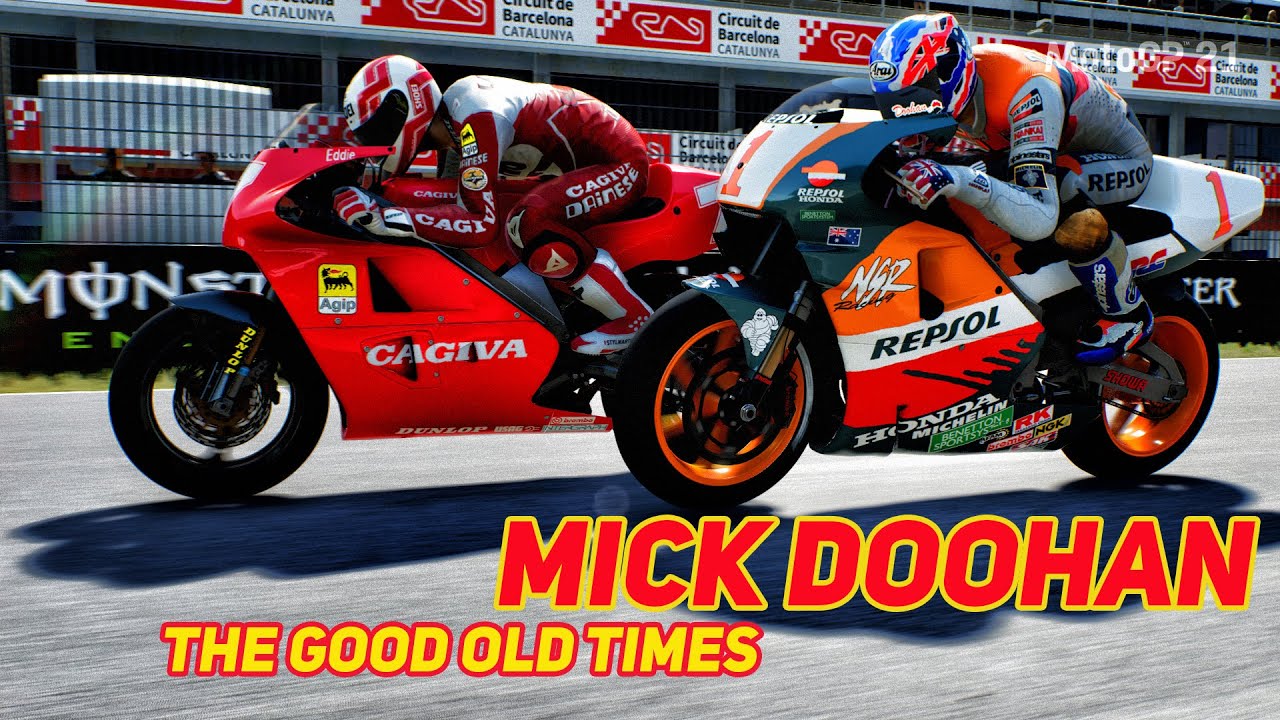 Michael Doohan | NSR 500 1995 | MotoGP21 Gameplay - YouTube