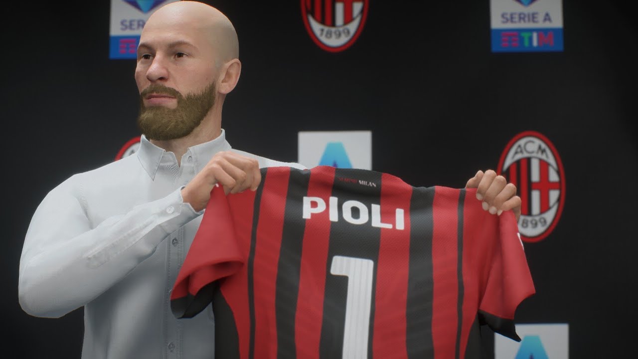 STEFANO PIOLI FACE FIFA 22 MODO CARRERA CAREER MODE - YouTube