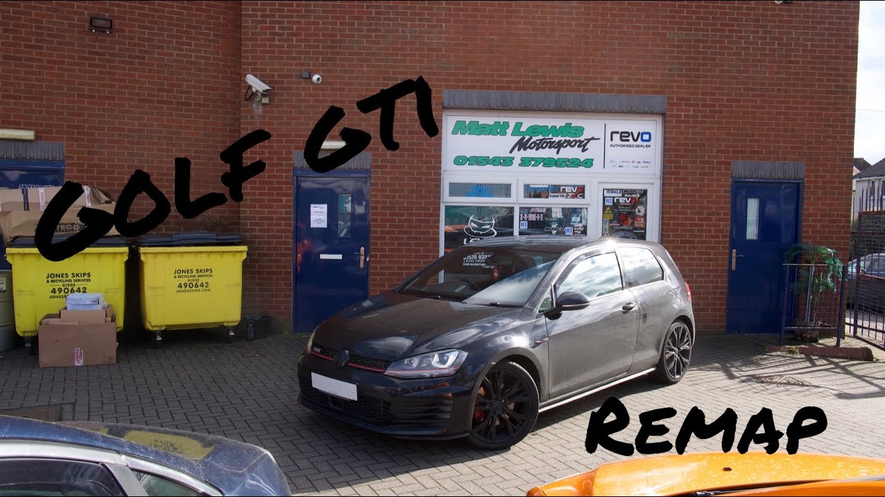 VW GOLF GTI MK7 (REVO REMAP) (MQB) 4K - YouTube