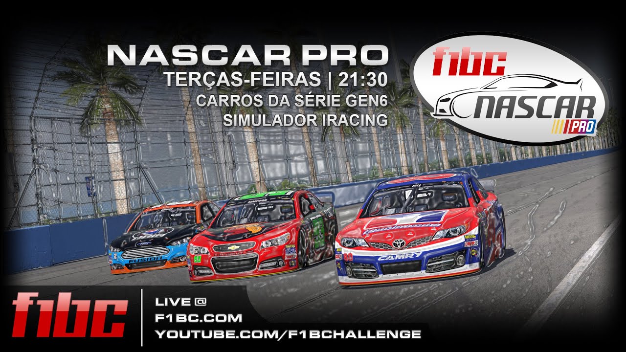 F1BC Nascar Pro 2015/3 13 Iowa - YouTube