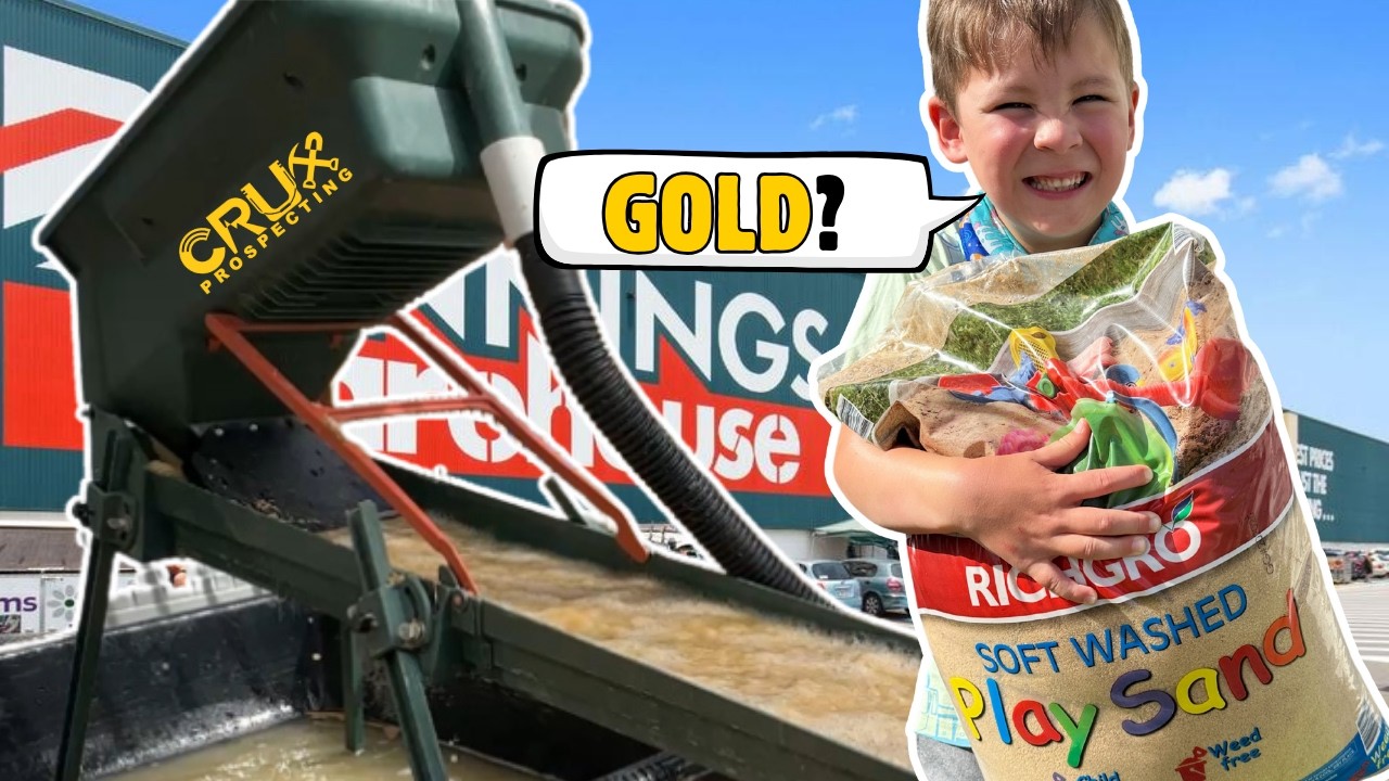 Is There GOLD in Bunnings Play Sand?! - YouTube