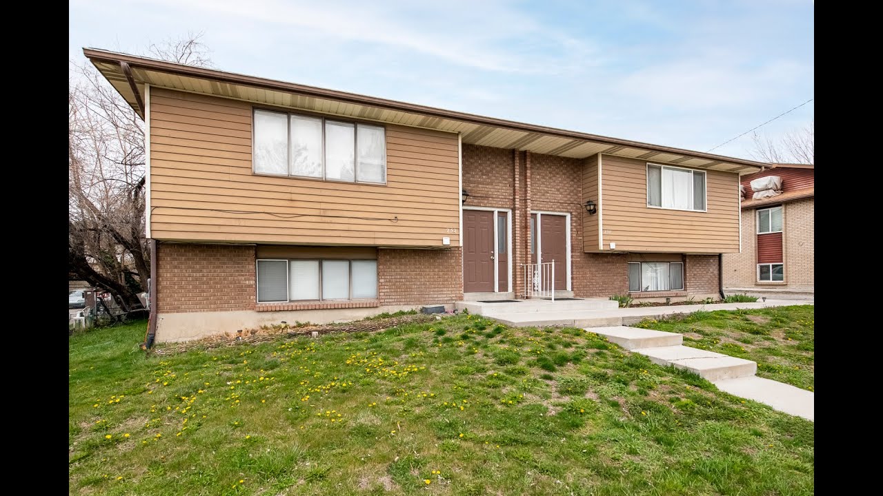 Fourplex Investment Opportunity in Midvale, UT - YouTube