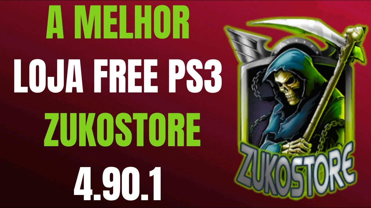 A MELHOR LOJA FREE PARA PS3 | ZUKOSTORE 4.90.1 - YouTube