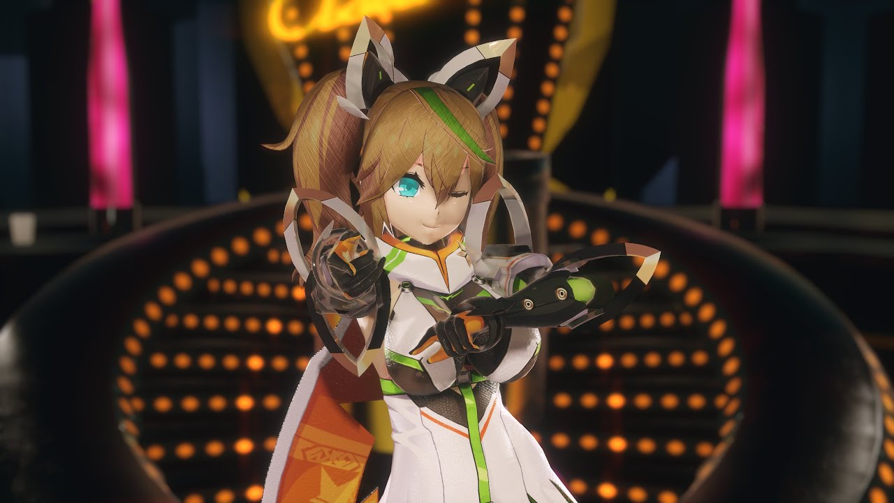 【MMD】PSO2esジェネ ヒアソビ - YouTube