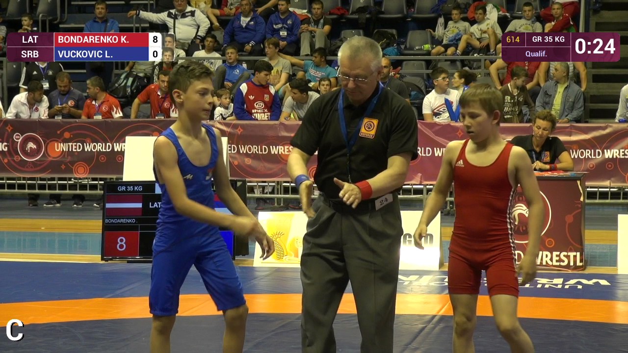 Kaspars BONDARENKO (LAT) - Luka VUCKOVIC (SRB).mp4 - YouTube