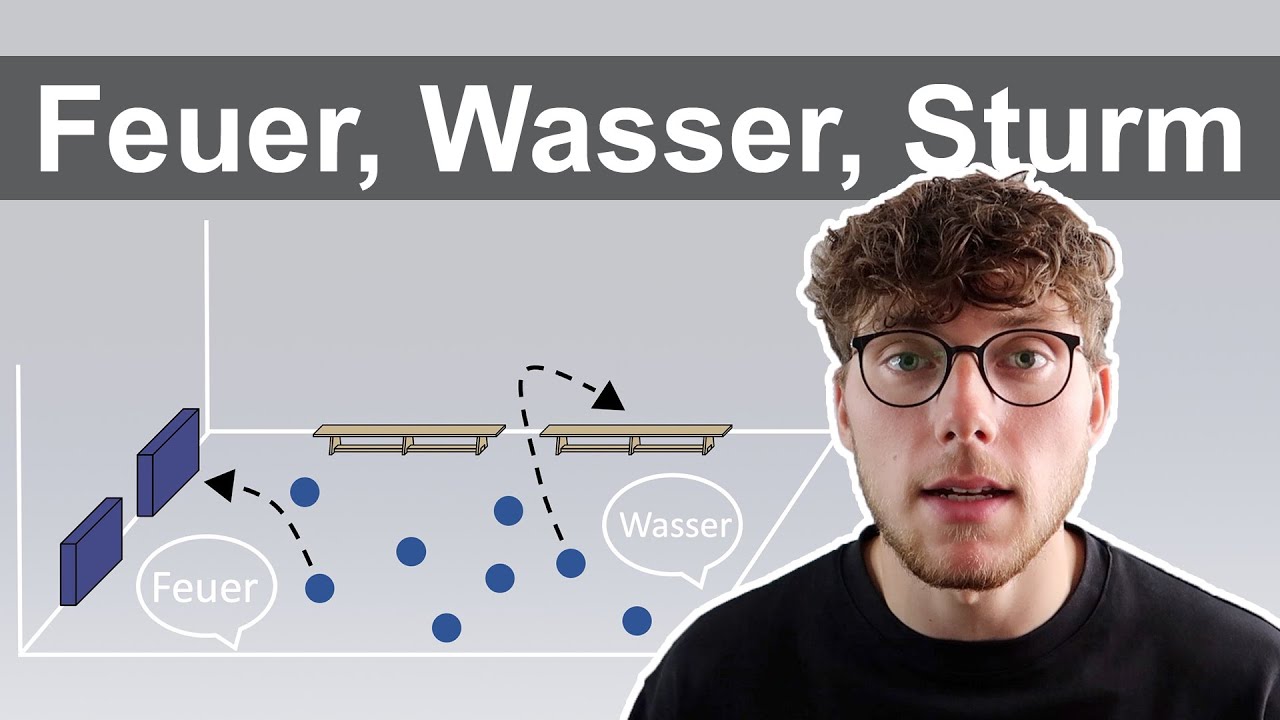 FEUER, WASSER, STURM | SPORT SPIELE zum AUFWÄRMEN - YouTube