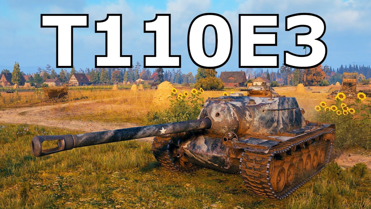 World of Tanks T110E3 - 4 Kills 10,7K Damage - YouTube