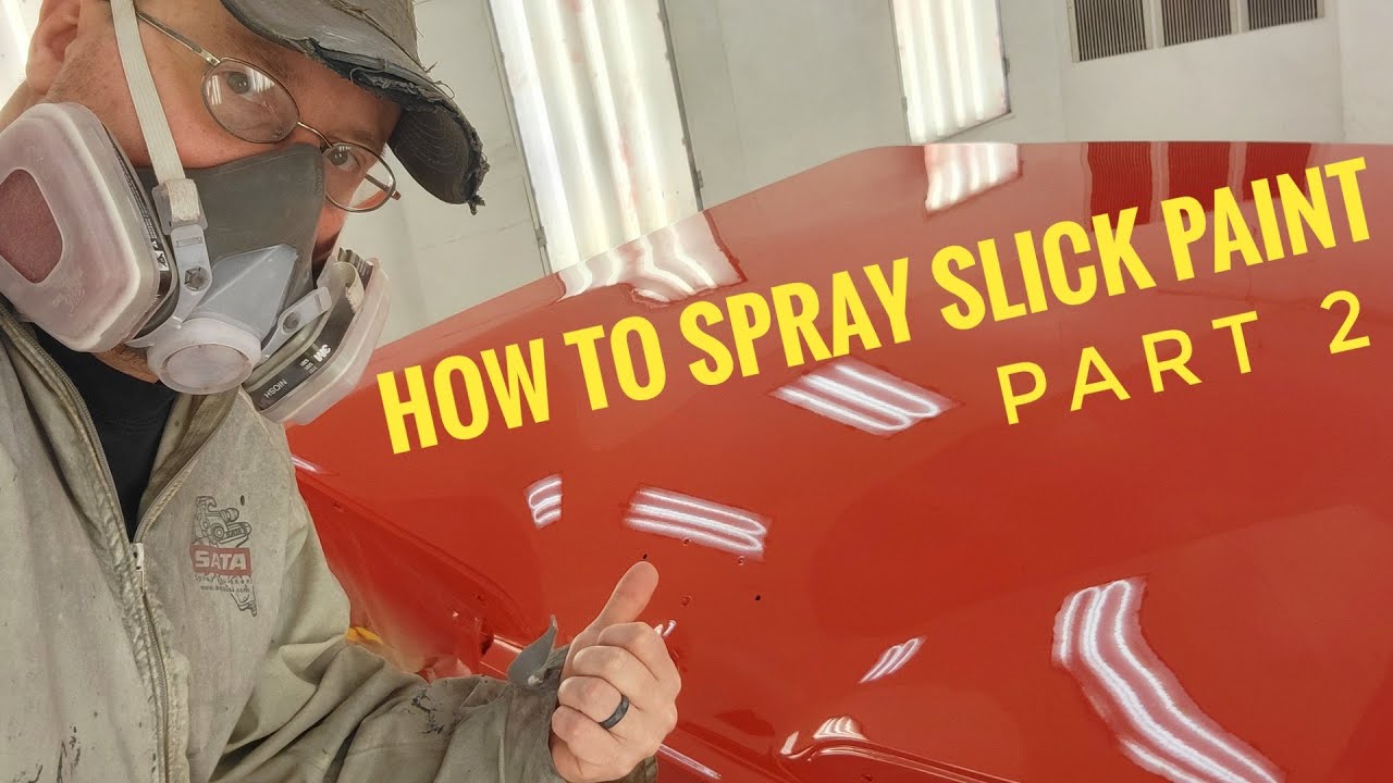 How To Spray (SUPER SLICK) Paint From Sealer To Clear Coat PART 2 - YouTube