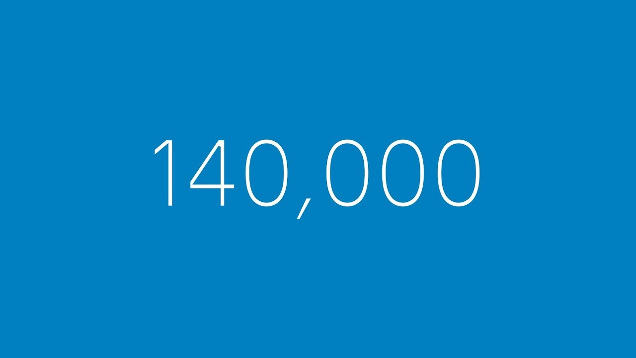 Thank you 140,000 times - YouTube Music