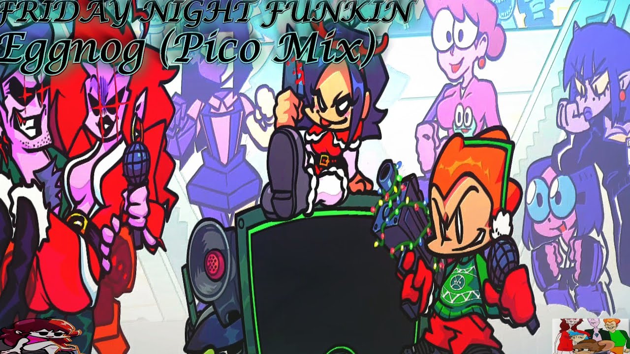 Friday Night Funkin' UPDATE It's Daddy Dearest & Mommy Mearest VS Pico ...