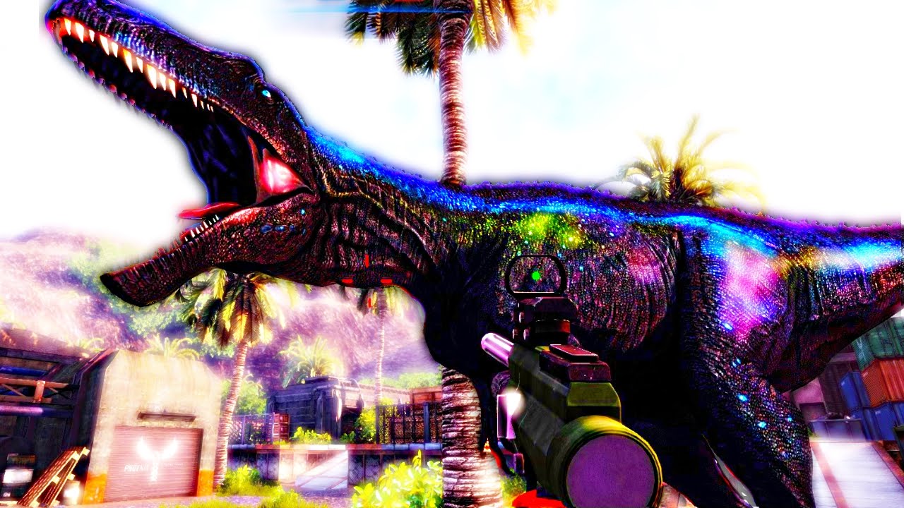 Primal Carnage Extinction - NUKING THE MAP, SPINO ATTACK, NEW SKINS ...