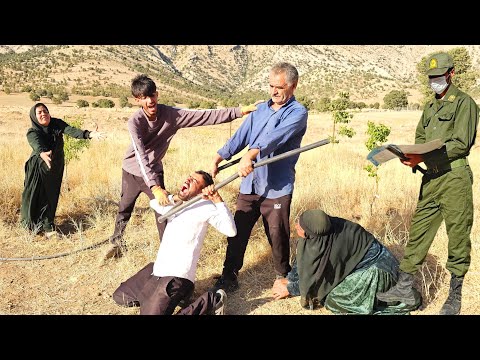 Mohammad's escape from the police and Shahin's betrayal of the landowner.