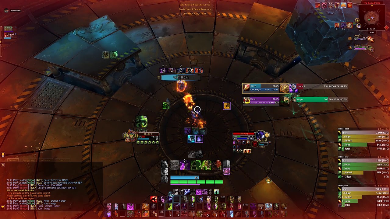 Dark Simulacrum Greater Pyroblast! - World of Warcraft - YouTube