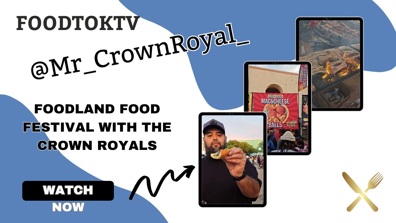 Foodieland Dallas on "Grill n Chill" with Mr. Crown Royal | FoodtokTV ...