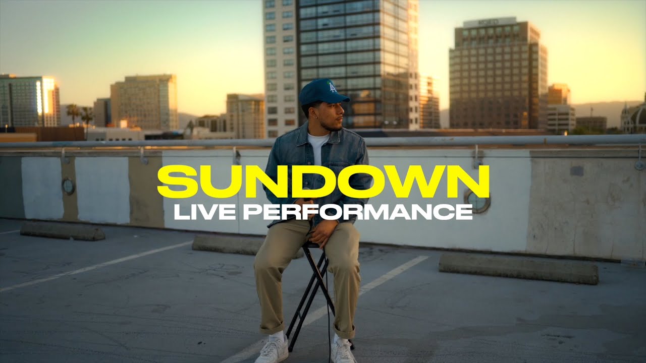 DannyV - Sundown Live Performance [Official Video] - YouTube