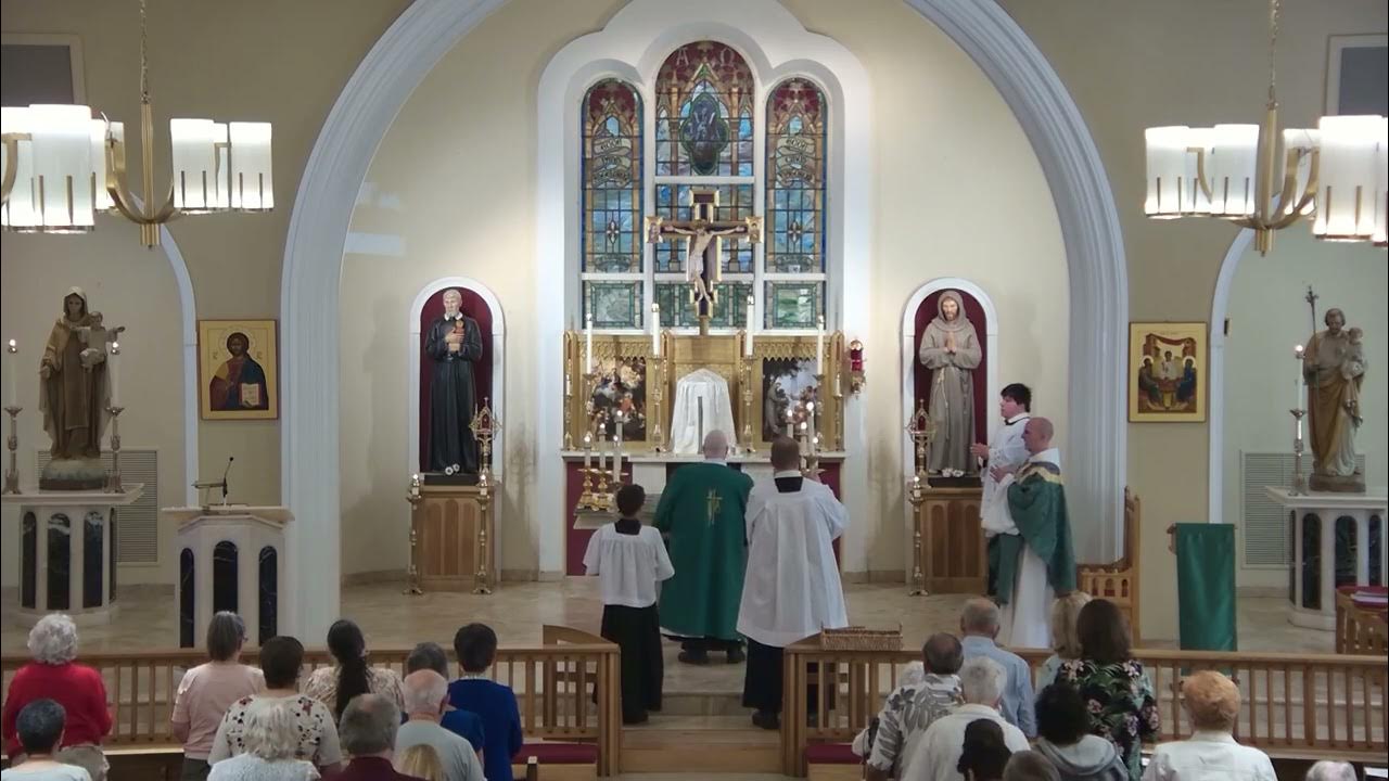 4pm Mass (June 8) - 10th Sunday in Ordinary Time - YouTube
