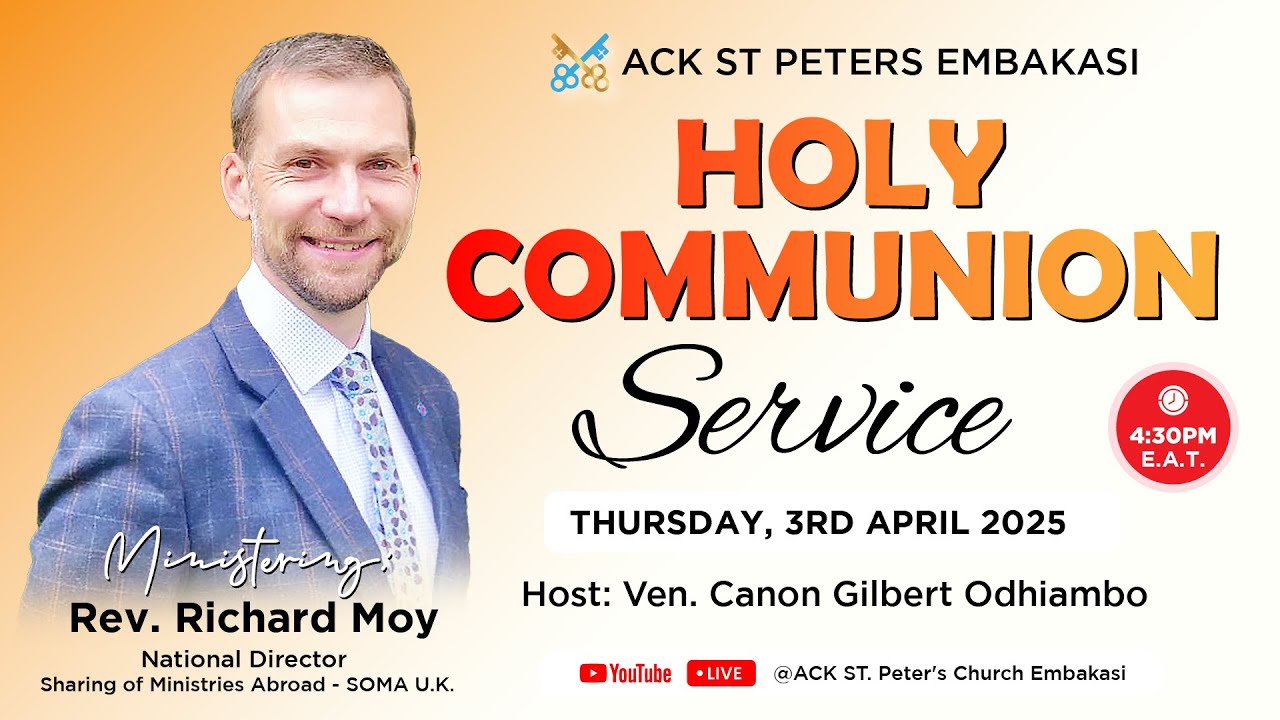 REV. RICHARD MOY || SOMA UK || 3.04.2025 - YouTube