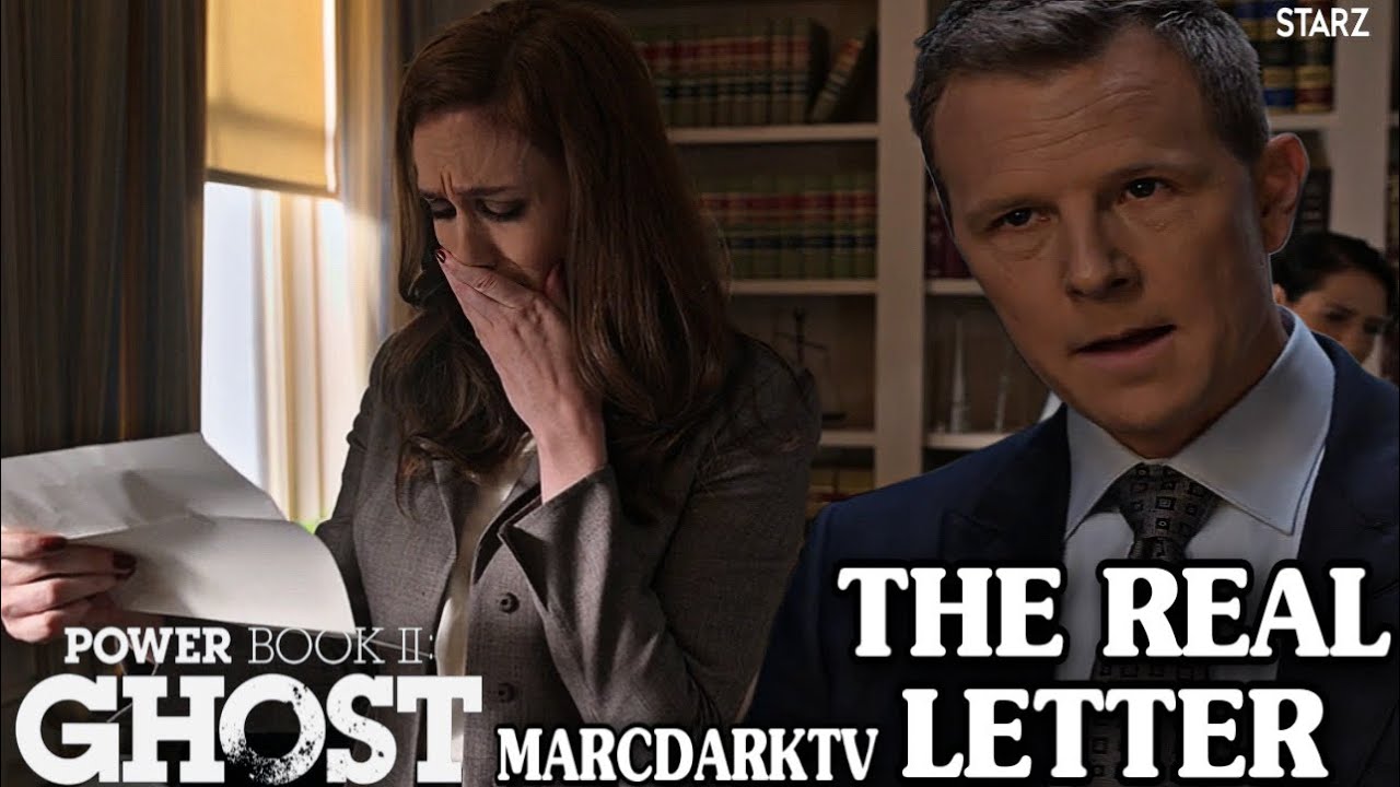 POWER BOOK II: GHOST SEASON 3 COOPER SAXE & THE REAL LETTER HE WROTE TO ...