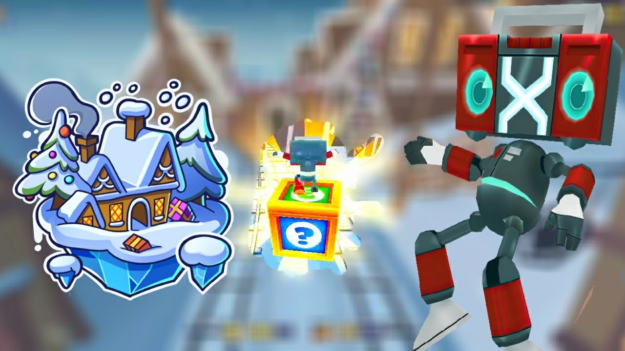 Subway Surfers - SPACEBOT on World Tour North Pole - YouTube