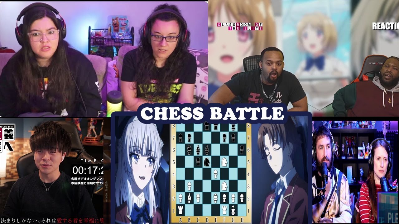 Ayanokoji plays chess vs Sakayanagi | Classroom of the Elite episode 11 ...