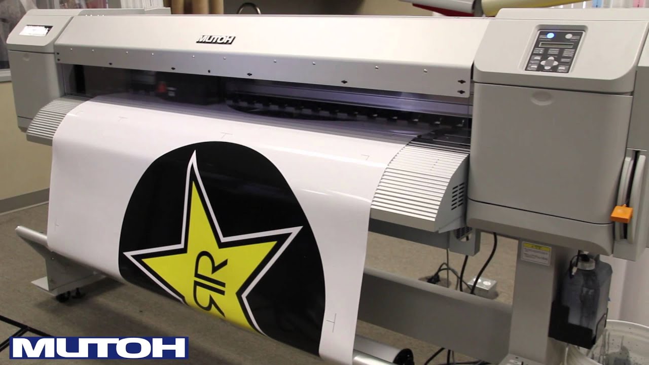 Mutoh Smart Printing Equals Value with Hart & Huntington Racing - YouTube