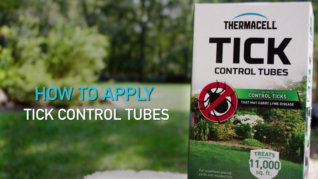 How to Apply Thermacell Tick Control Tubes - YouTube