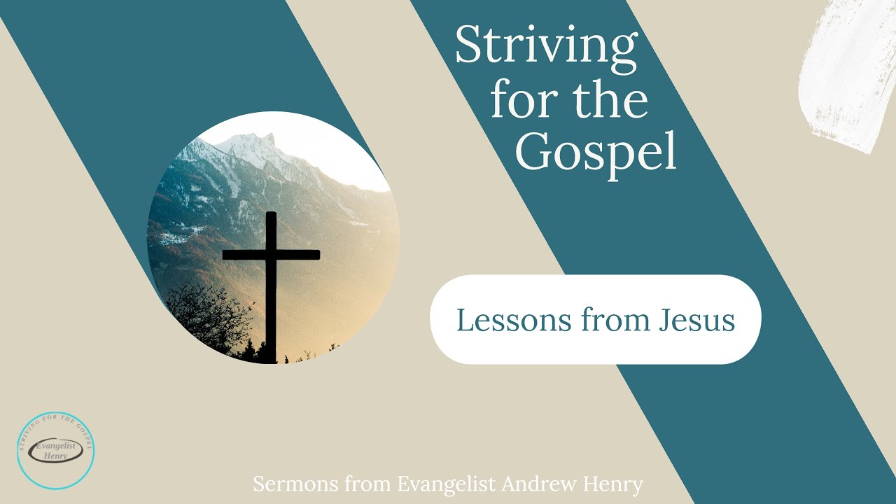 Lessons from Jesus - YouTube