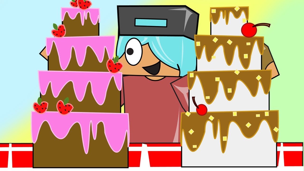 Yummy Cakes! / Minecraft Pixel Painters / Gamer Chad Plays - YouTube