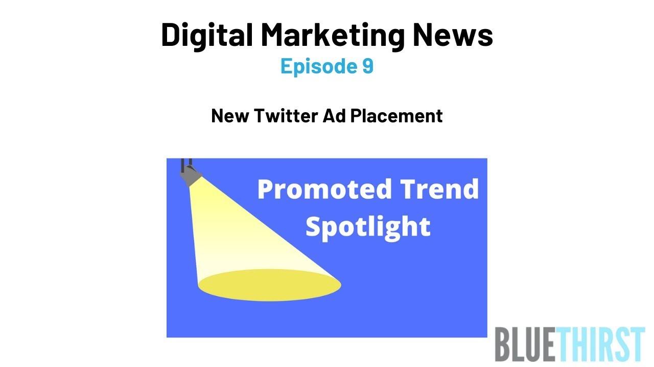 Promoted Trend Spotlight Ad Placement in Twitter Explore Tab - YouTube