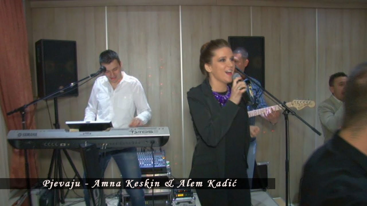 Amna Keskin i Alem Kadic isjecak sa svadbe Sanide i Atifa - YouTube