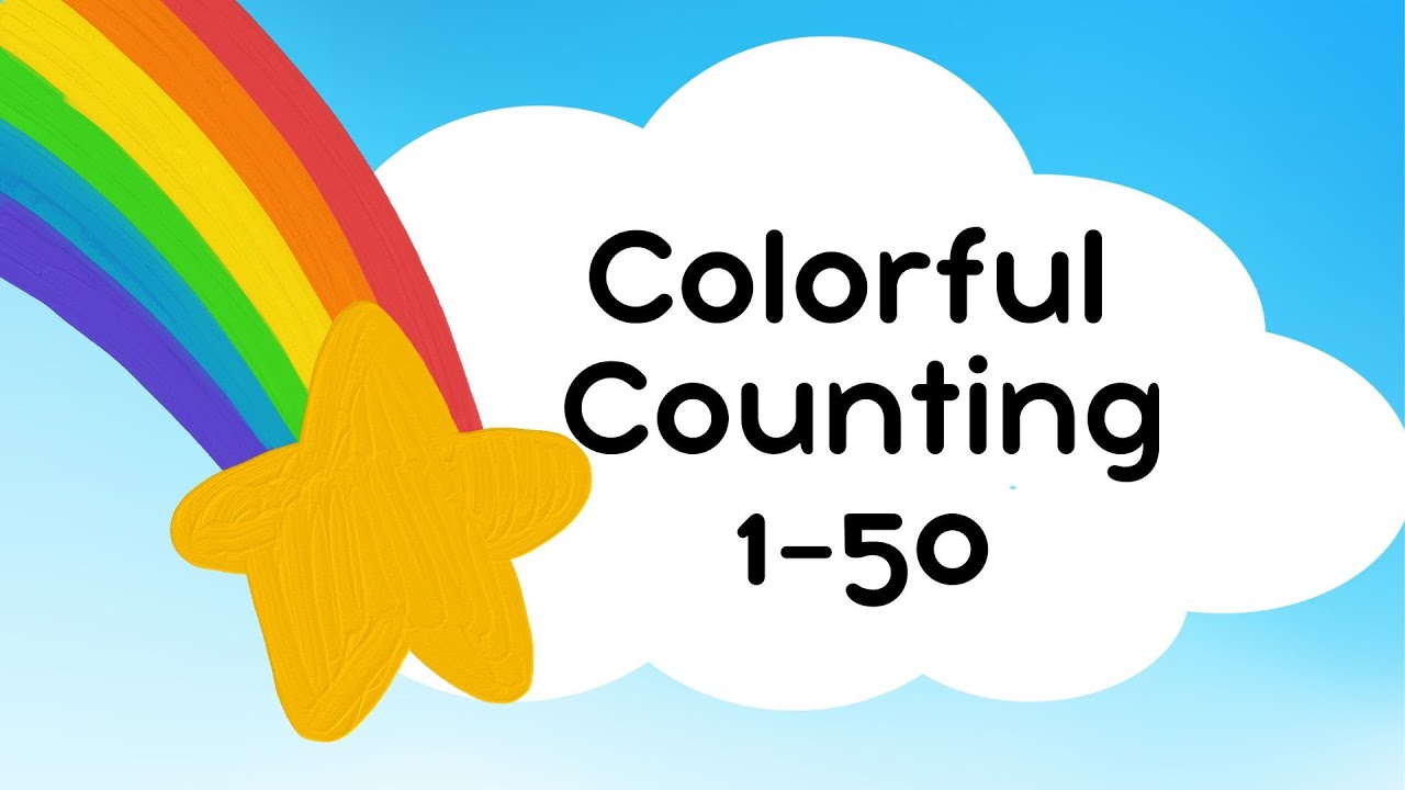Count to 1-50 | Learn Counting | Number Song 1 to 100 | One To Hundred ...