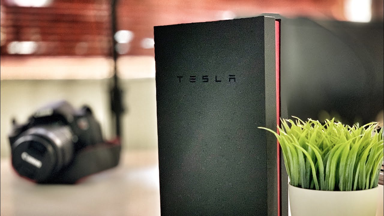 Tesla Wireless Charging Brick First look and Unboxing - YouTube