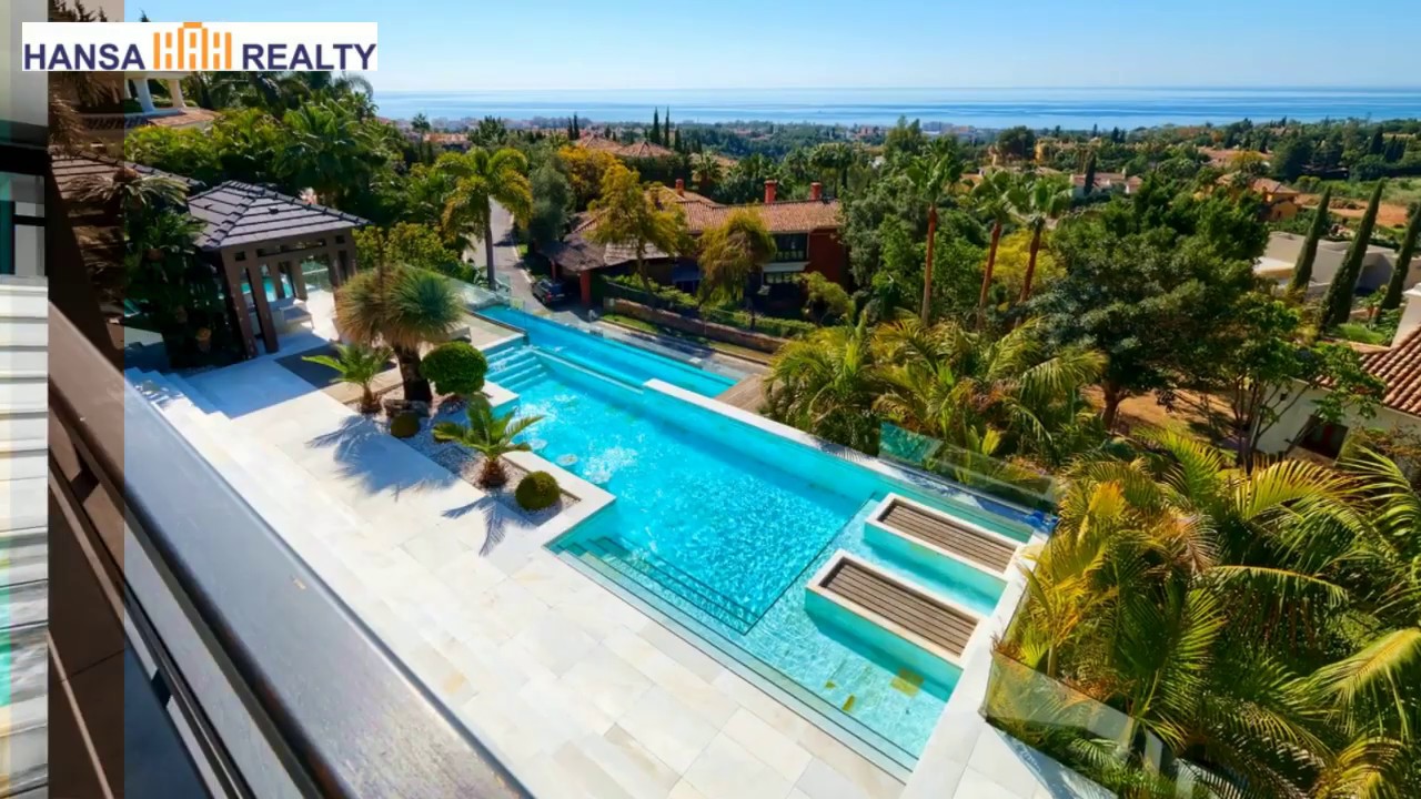 MARBELLA GOLDEN MILE TOP QUALITY MODERN DESIGN VILLA - YouTube