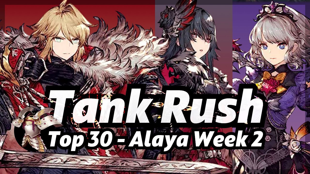 WOTV PvP Top 30 Arena - King Mont - Tank Rush Showcase! ft. Alaya ...