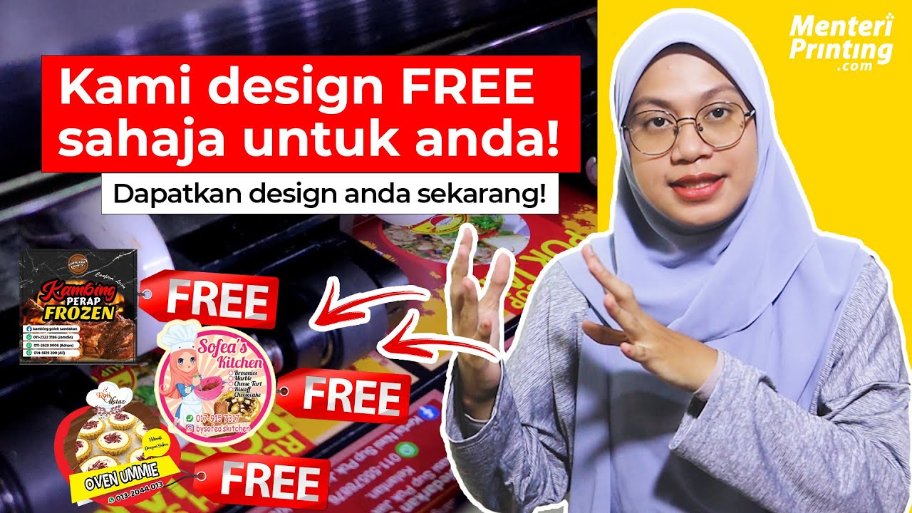 "Saya Nak Tengok Design Sticker Label Sebelum Print, Boleh?" | Soalan ...