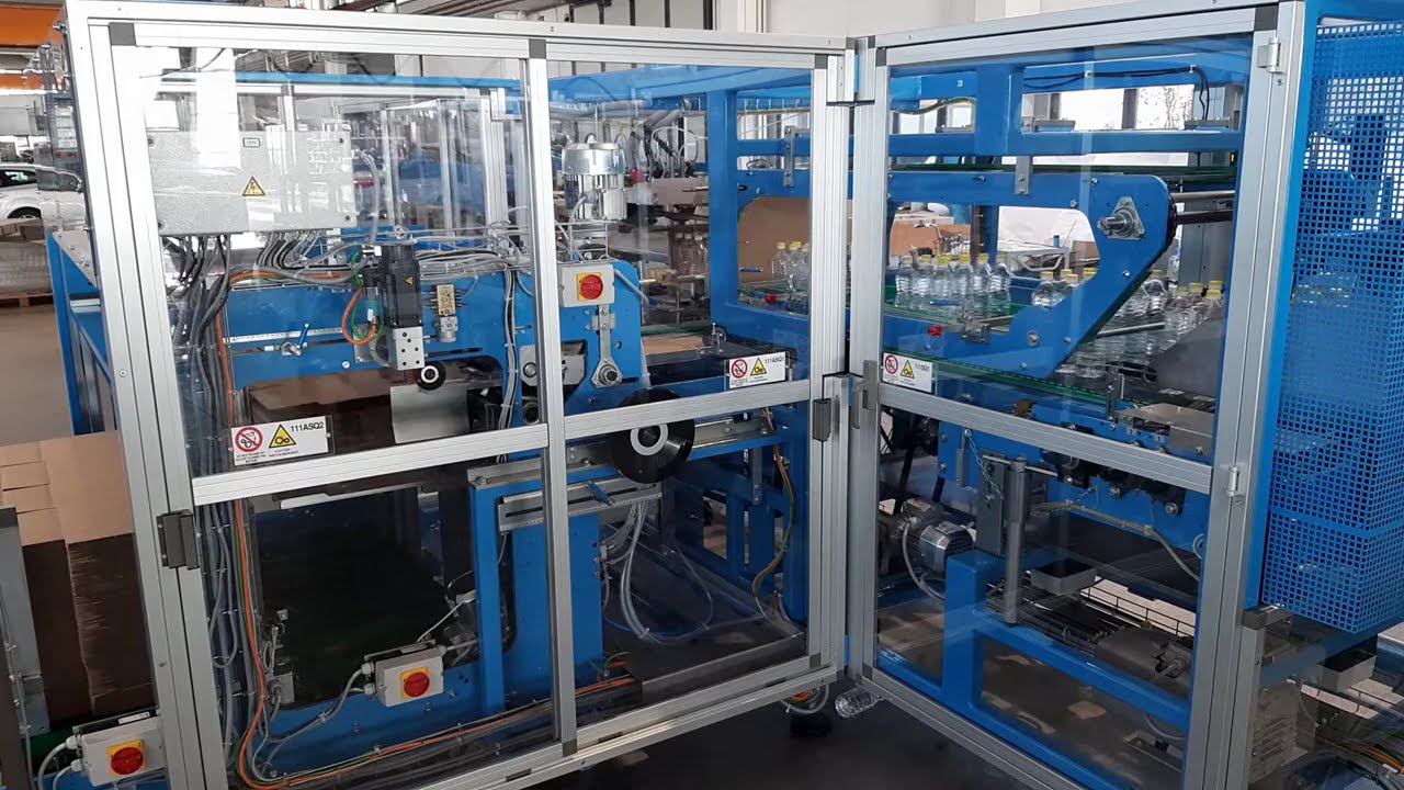 Wrap-Around Case Packer WR40 Zambelli - YouTube