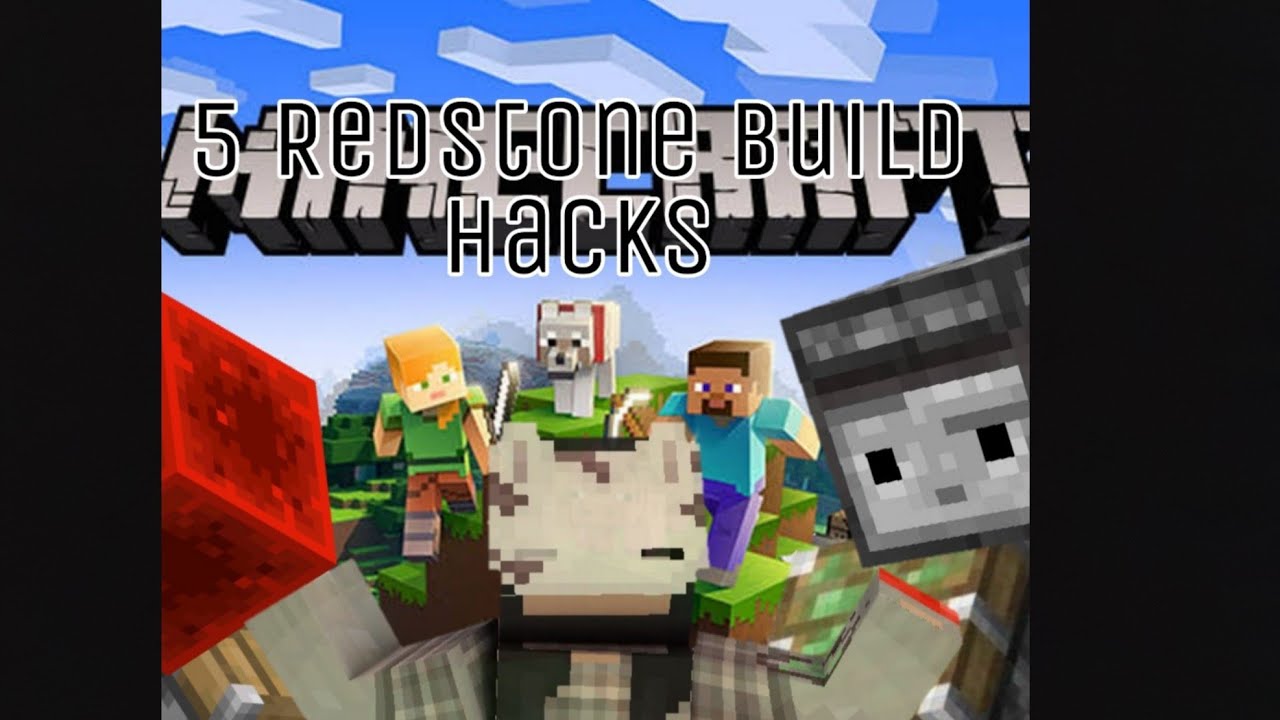 5 Easy Redstone Building Hacks - YouTube