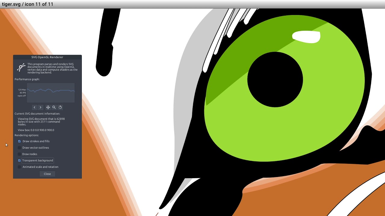 Opengl Svg Renderer Quality And Performance Test Youtube