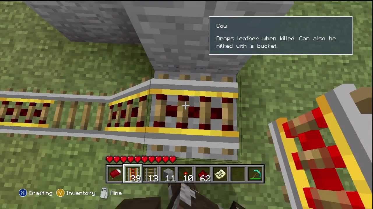 Minecraft: Xbox 360 Edition | How to Build a Booster Rail for a Roller ...