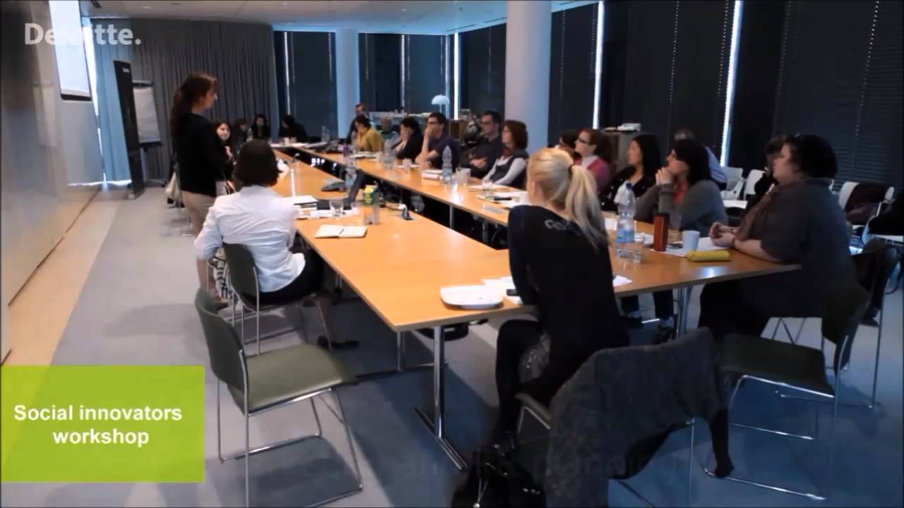 Deloitte - Social Innovators Workshop - YouTube