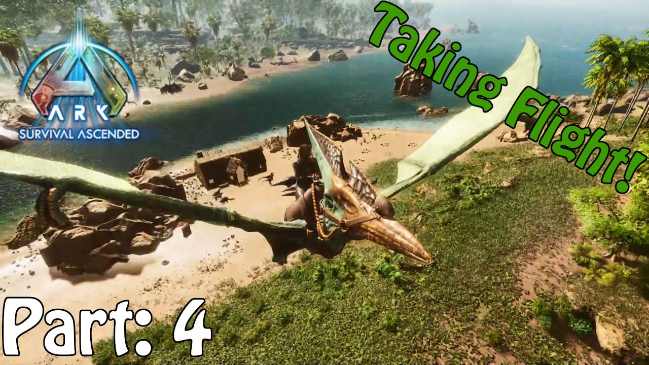 Taking Flight and Obtaining Lore!!! | Ark Ascended Part: 4 | - YouTube
