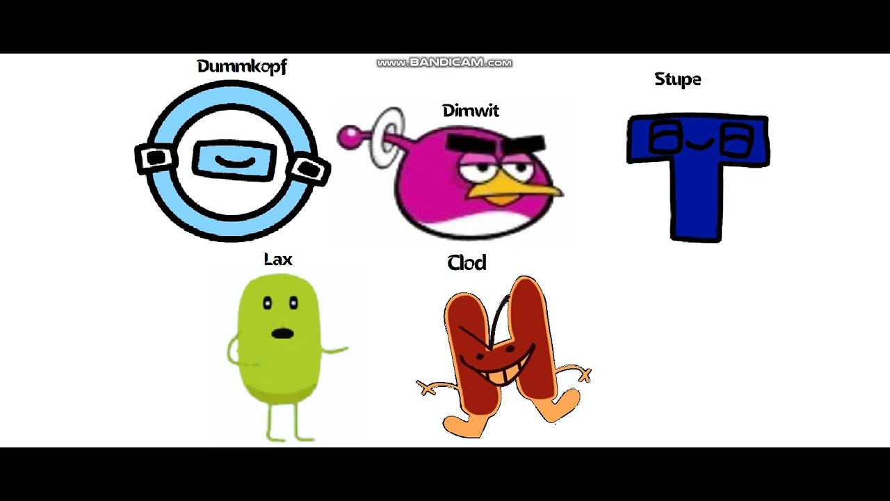 DWTD (Cast Introduction):Character Easter Edition (Reboot) - YouTube
