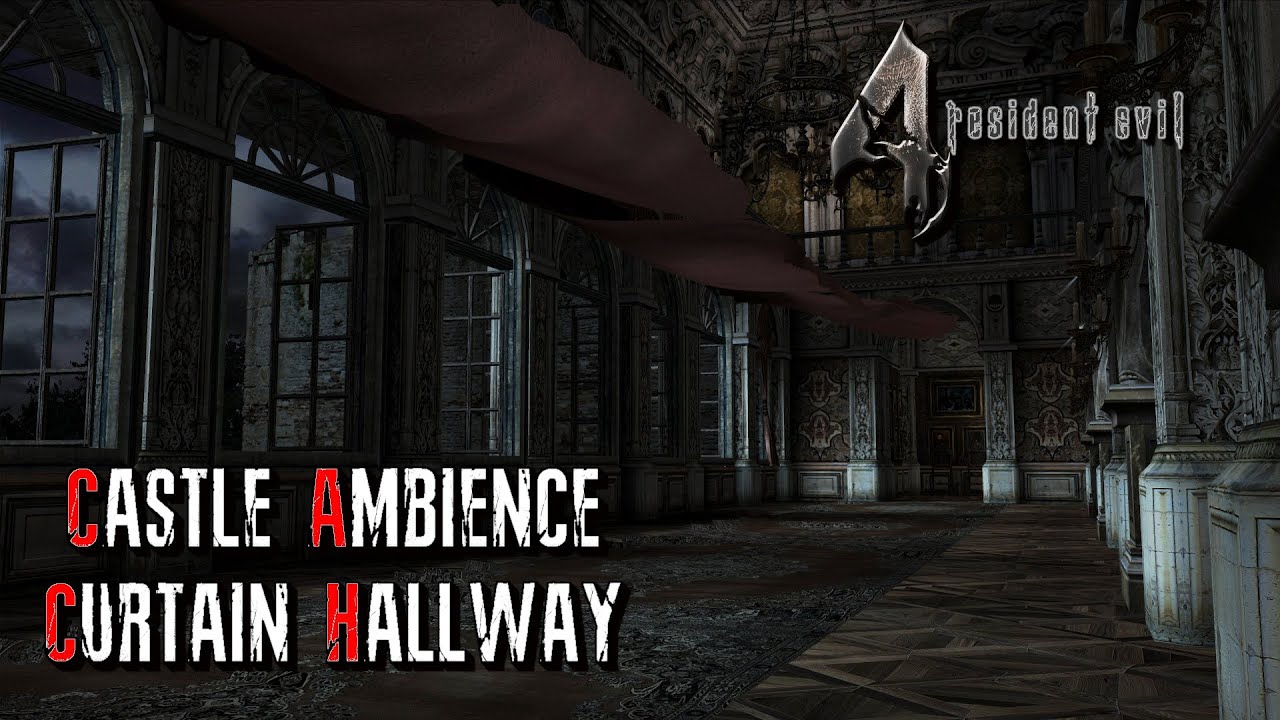 Curtain Hallway Ambience/ASMR - Resident Evil 4 (2005) HD Project - YouTube