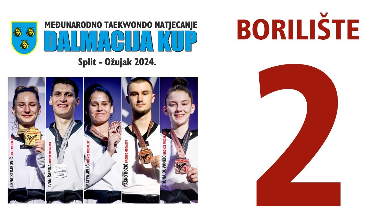 Dalmacija kup 2024 – BORILIŠTE 2 - YouTube