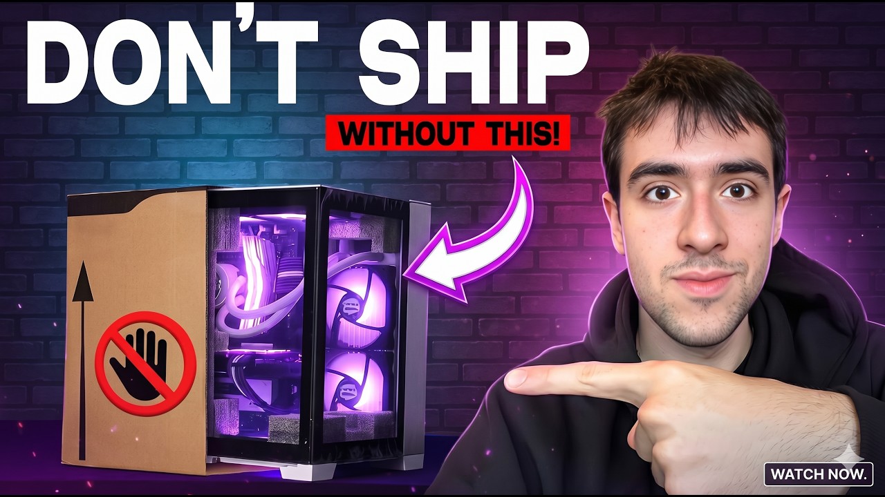 How to Safely Ship a Gaming PC - Stress Tested by Dragging the Package ...