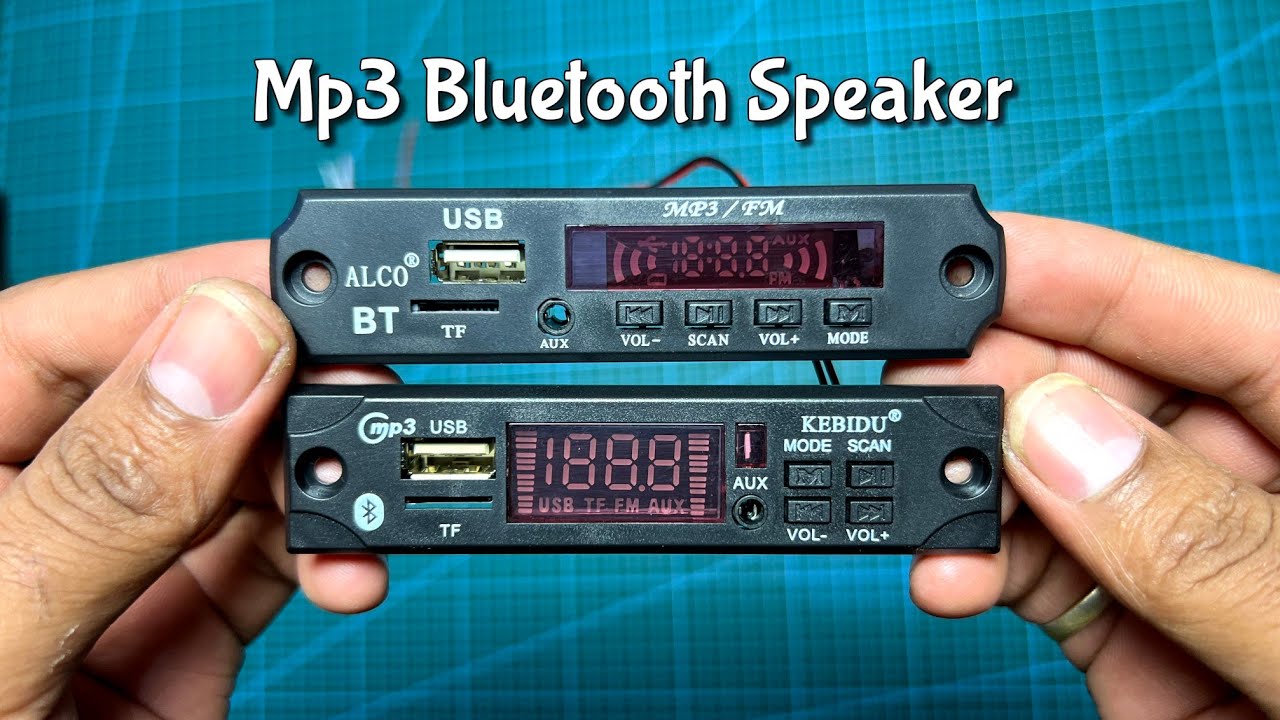 diy mp3 speaker | diy mp3 bluetooth | diy bluetooth - YouTube